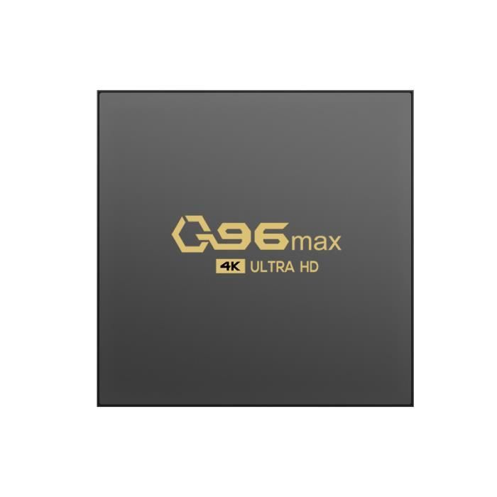 Q96 MAX – décodeur TV Internet Android 10 AmLogic Jingchen 4K 2GB+16GB ...