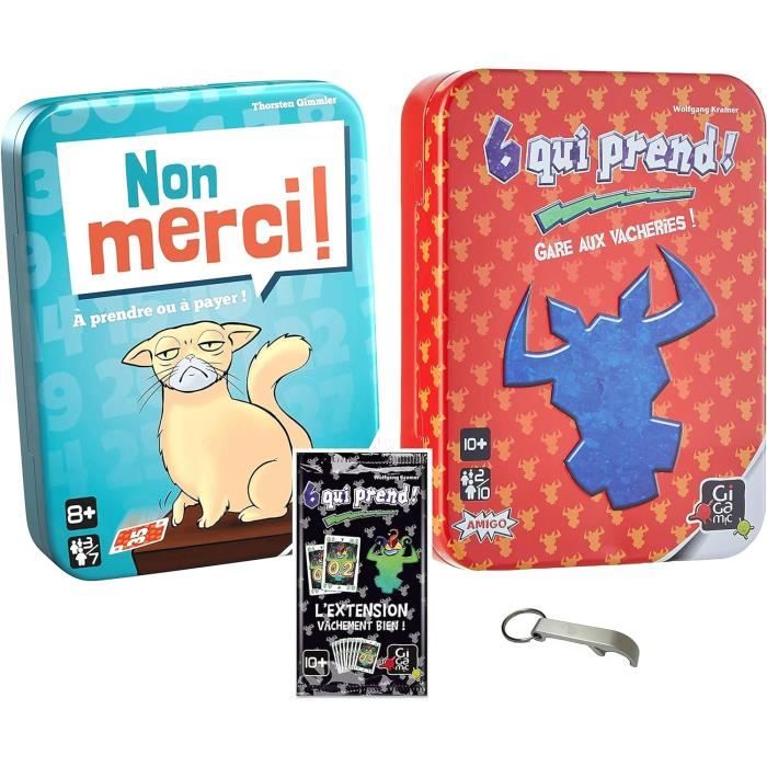 Lot Non Merci + 6 Qui Prend Extension Vachement Bien 1 Décapsuleur ...