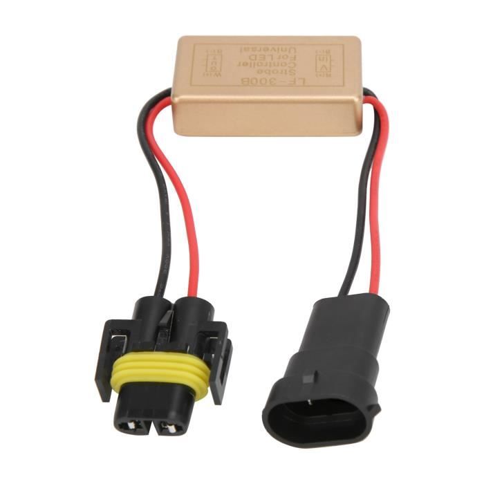 Duokon Contrôleur de feu stop LED Boîtier de contrôleur stroboscopique ...