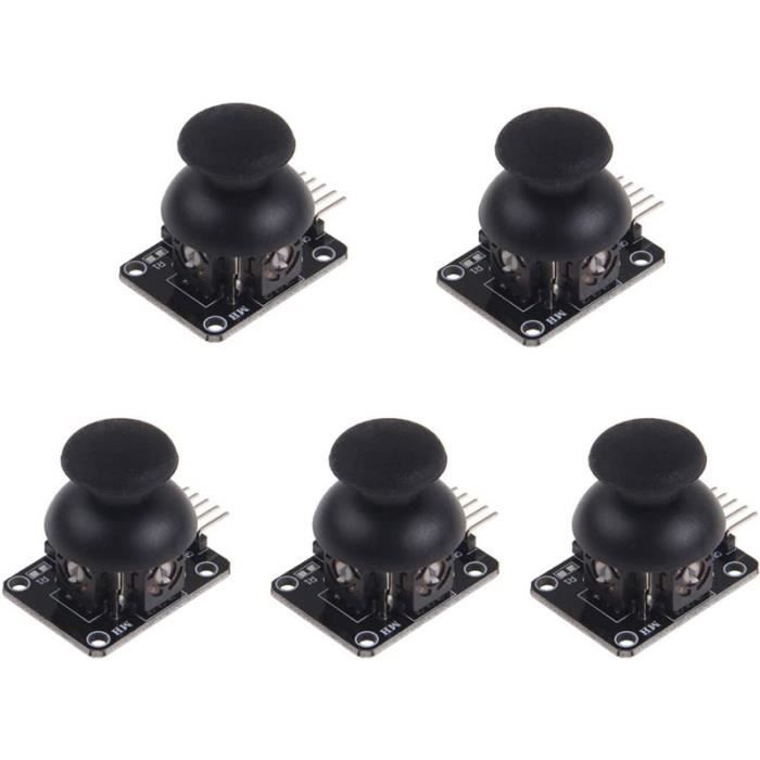Module Joystick PS2 - FOLAYA - 5PCS - 2 Axes - Compatible Arduino - Couleur Noir - Cdiscount ...