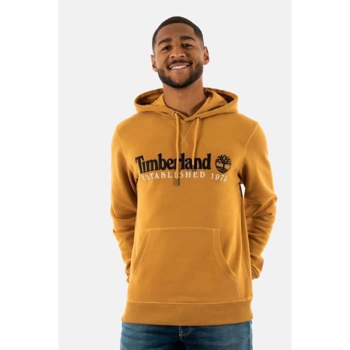 Sweat - TIMBERLAND - Brush Bach P471 - Beige - Homme - Manches longues ...