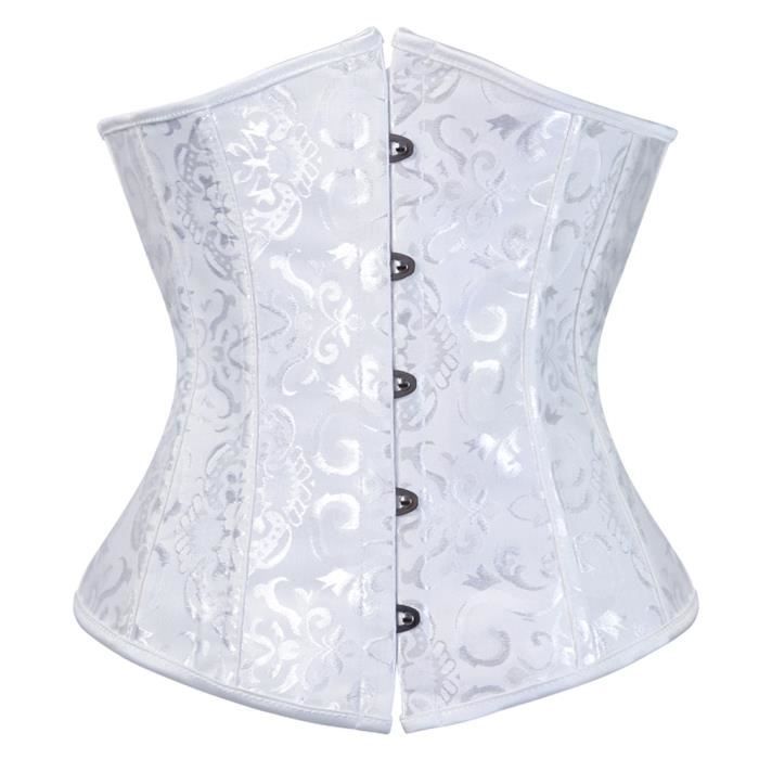 Bustier femme,Underubst femmes Corset Serre Taille Supérieure Bustiers ...