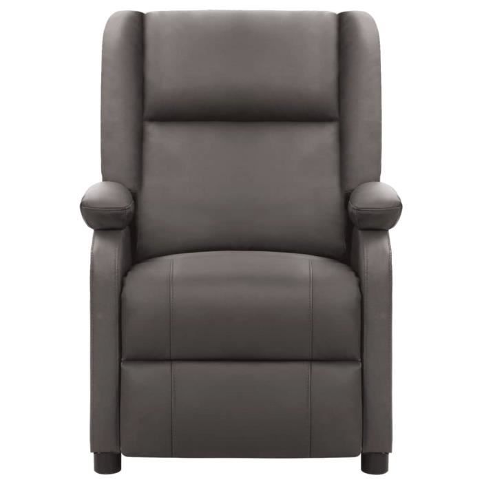 Omabeta Fauteuils électriques Fauteuil De Massage Inclinable Gris