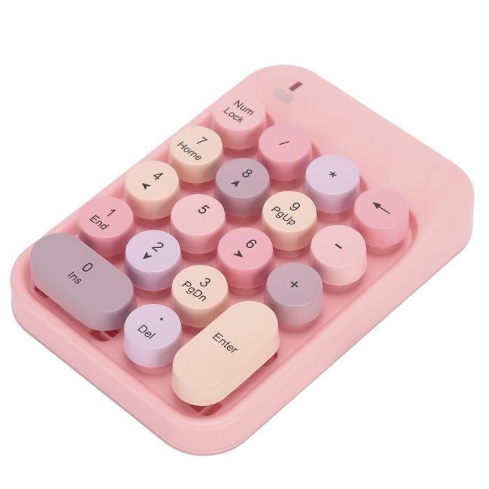 Qiilu Clavier numérique fil AJAZZ AJAZZ Clavier Numérique Fil Capuchon ...