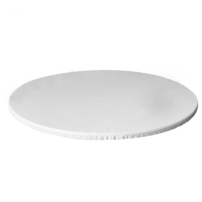 Couvre-table ronde Couvre-lames d'élastique étanche Table de table à ...