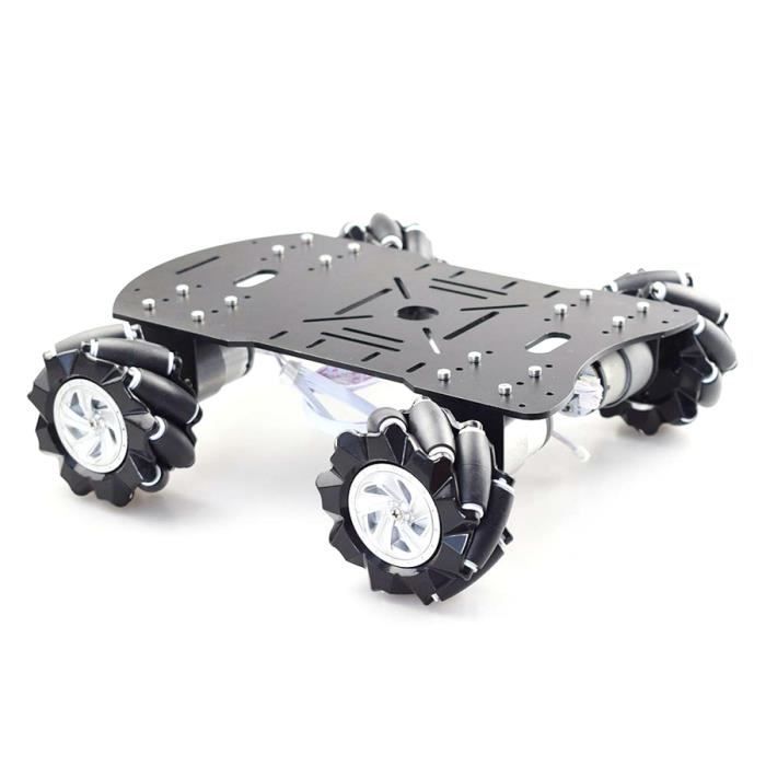 Mecanum Wheel Robot Jeu de Châssis de Voiture avec Moteur D'Encodeur ...