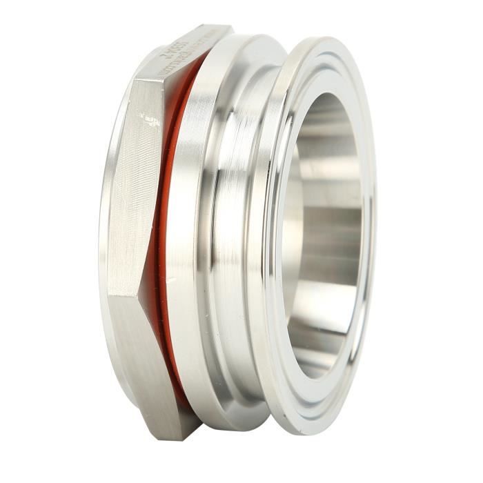 SURENHAP cloison de brassage à domicile Raccord de cloison sans soudure de 2 pouces en acier ...