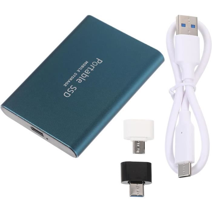 2 Pièces Disque Dur En Métal 1T Disque Dur Mobile Externe Ssd Disque ...