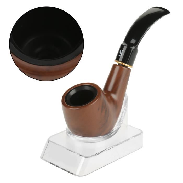YUM Pipe à tabac Pipe à cigares en résine à collectionner et Durable ...