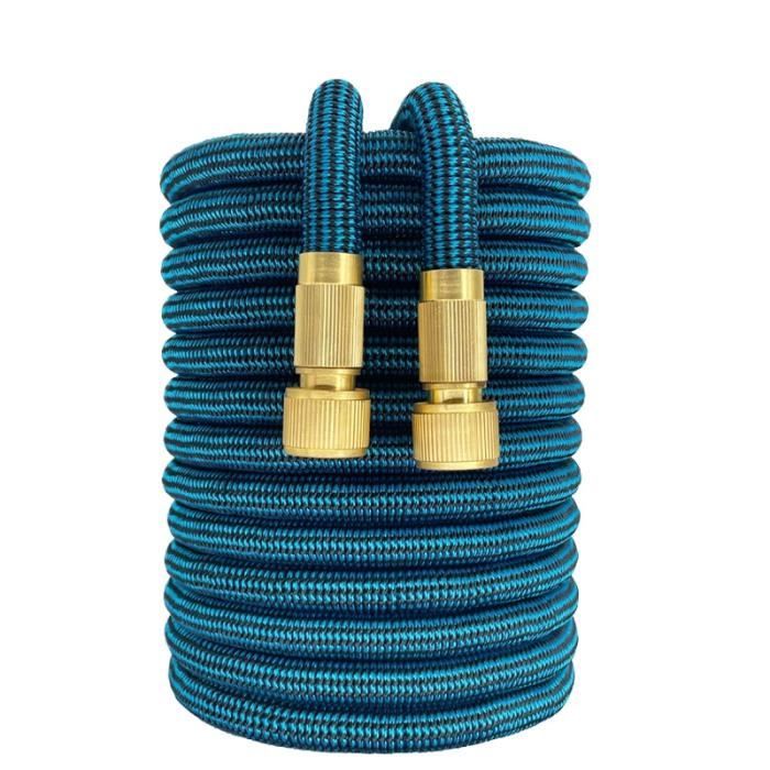 TUYAU - BUSE - ACCESSOIRE DE BUSE,Black blue stripes-1-2 ''-25ft-7.5m--Tuyau'arrosage de jardin ...