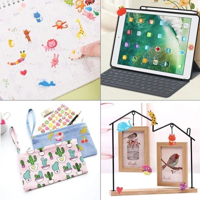Gommettes Enfants 3D - Yuccer - Animaux - PVC - Lot de 5 - Cdiscount ...