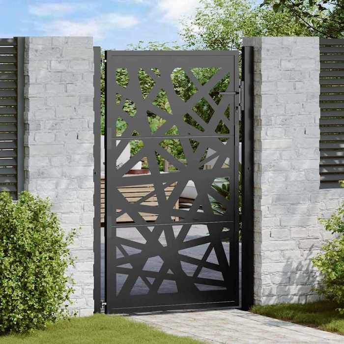 "Rebais 2026" Portail de jardin robust 1PC - ZENCORE - PORTILLON D ...