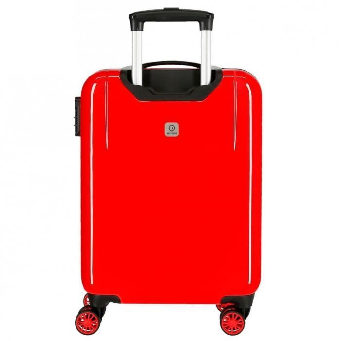 Valise cabine enfant - CARS - Speed Trials - 4 roues - ABS - Rouge