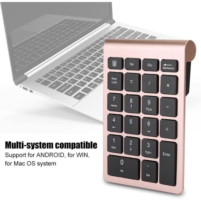 Clavier Numérique, Clavier Numérique À 22 Touches Clavier Ergonomique ...
