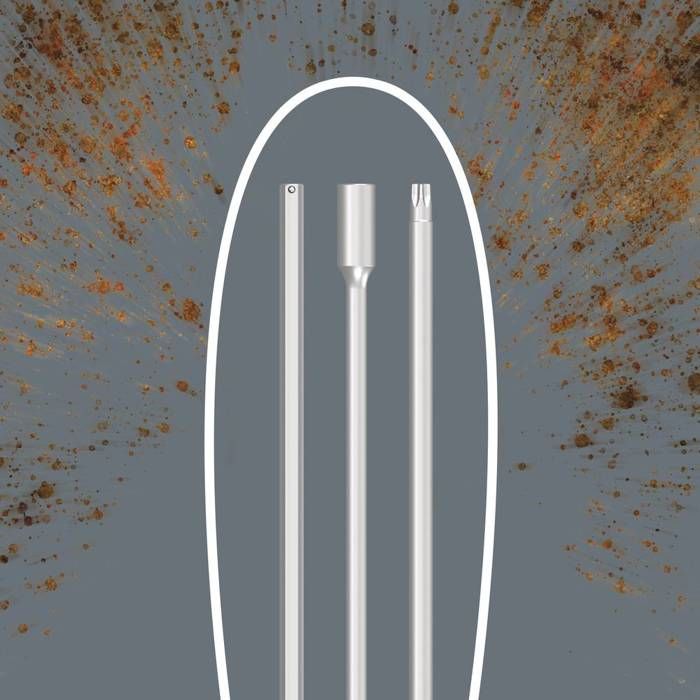 Wera 454 Imperial Clé coudée pour vis à 6 pans creux Largeur sur pans ...