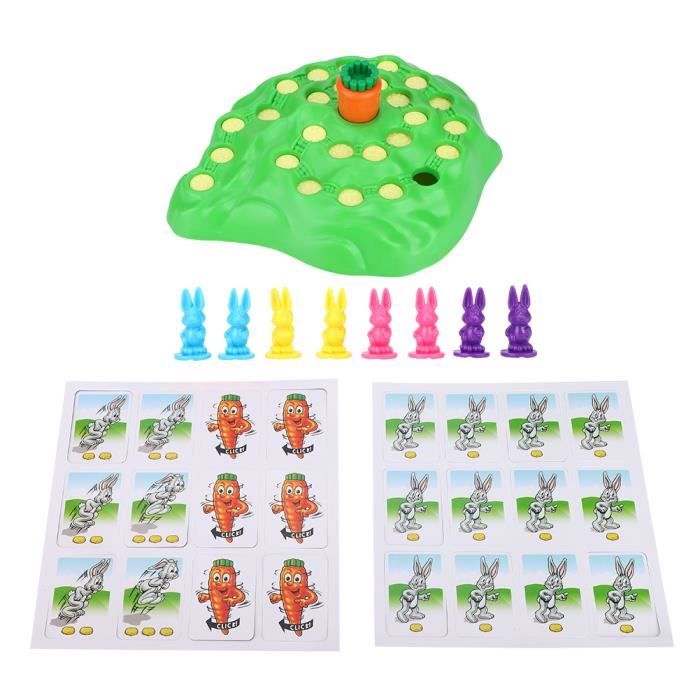 KEL Jeux De Plateau,Enfants Jeu De Société Lapin Hop Drôle Lapin ...