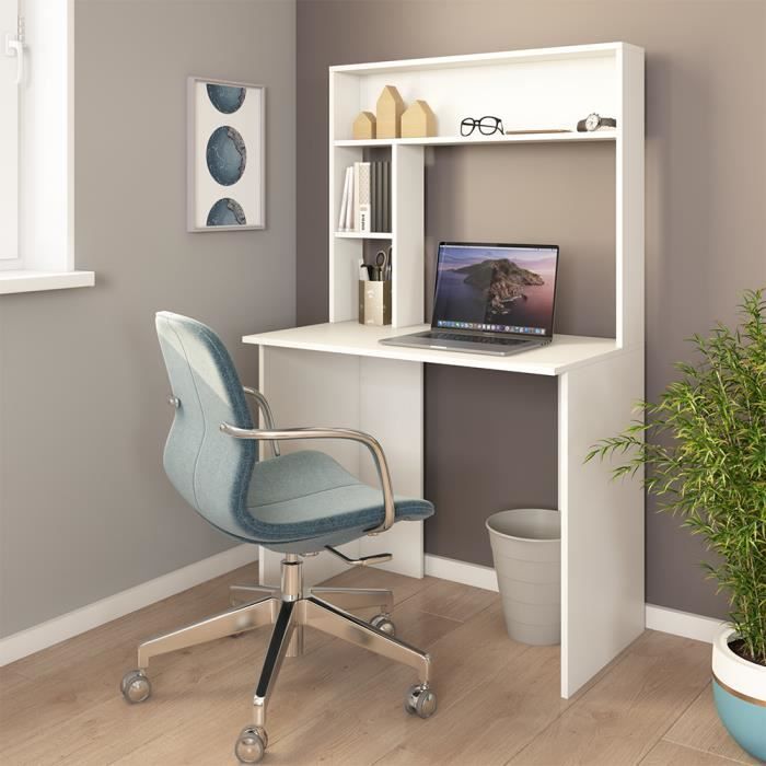 Bureau Vicco Albano, table de travail, bureau informatique, table PC ...