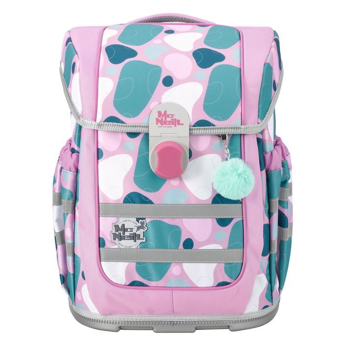 McNeill Sac d'école rose turquoise pour fille - Ergo Complete Schoolbag ...