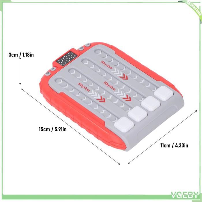 Fafeicy Machine de jeu de rythme Musical Rhythm Game Machine Fast Press ...