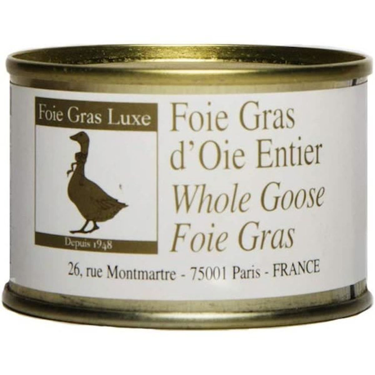Foie Gras d’Oie Entier Artisanal 65 gr – 100% Ferme Française des ...