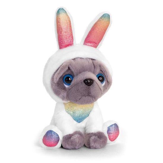 Peluche Keel Toys Pugsley 14cm costume blanc - Cdiscount Jeux - Jouets