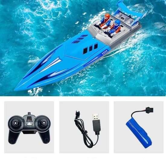 VGEBY Bateau télécommandé Mini voilier télécommandé 2.4G, modèle de ...