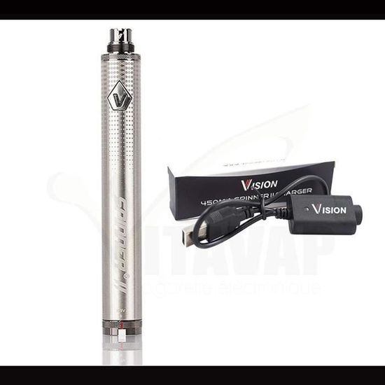 Pack Batterie Vision Spinner 2 Silver avec chargeur USB Vision ...