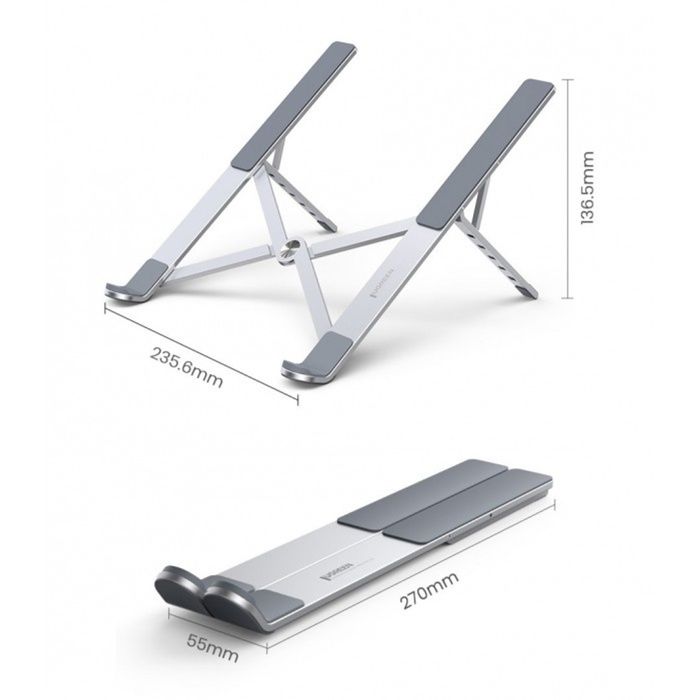 Support PC Portable - Ugreen - Aluminium Ventilé - 8 à 17.3 pouces - 5 ...