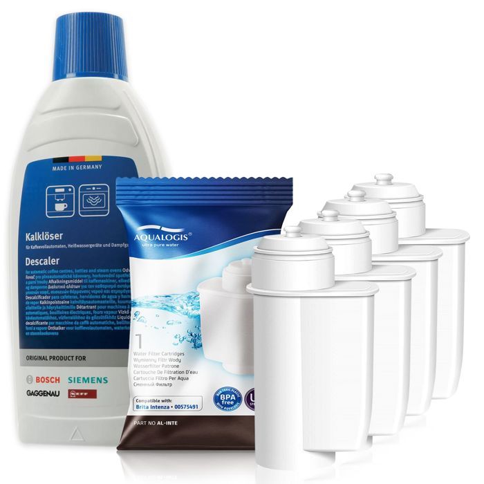 Bosch Espresso Machine Kit - Aqualogis AL-Inte filter 4 pcs ...