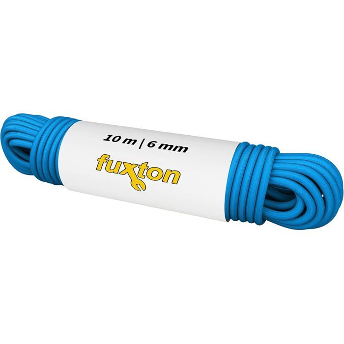 Fuxton Corde élastique 6 mm 10 m (Elastique bache remorque, Corde d ...