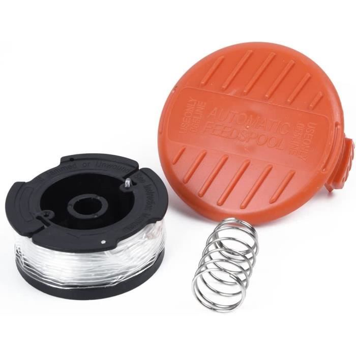 Bobine et fil de rechange pour débroussailleuse Black & Decker, bobine de rechange pour ...