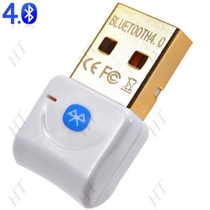 Cle bluetooth Usb 4.0 dongle sans fil compatible windows xp-vista-7-8 ...