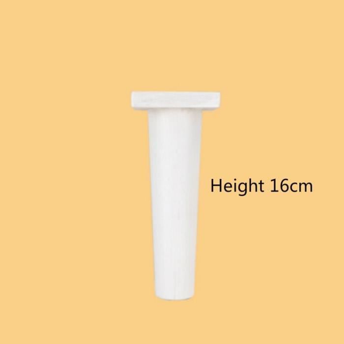 Chaise,Support de pied de canapé en bois massif, 4 pièces-lot, meuble ...