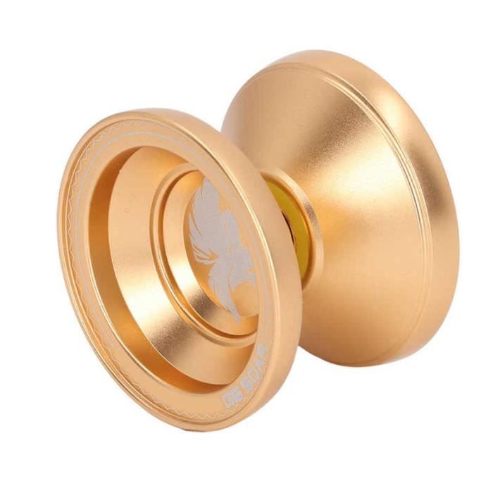 Alloy YoYo Ball Professional Unresponsive YoYo Golden YoYo with 3pcs ...
