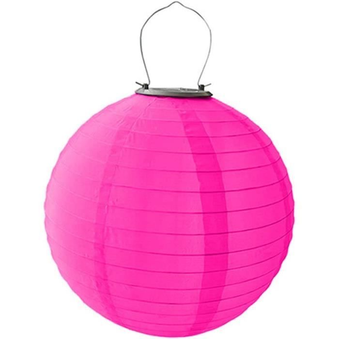 Lanterne Solaire À Led - Lanterne Chinoise - 30 Cm - Décoration De Jardin - Décoration De Fête ...