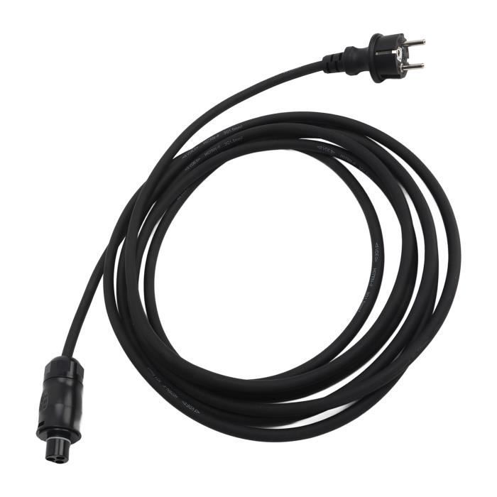 Cikonielf 230V AC Micro Inverter Cable Cordon D'alimentation CA de 5 M ...