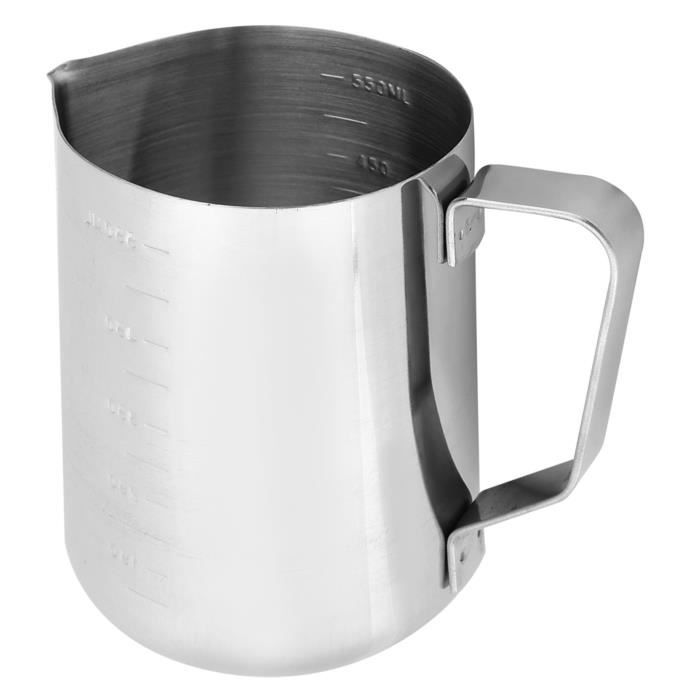 Fangming-Pot de de cire pour bougies en acier inoxydable (550ML ...