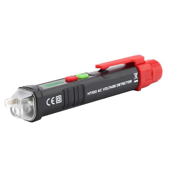EJ.life stylo de test de tension HT100 LED Light NOn contact Test Pen ...