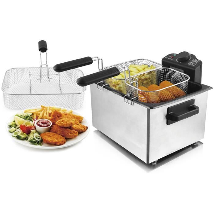 Emerio Friteuse électrique 2000 W - Cdiscount Electroménager