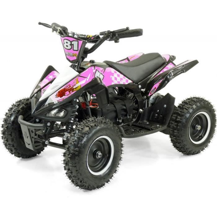 Pocket quad luxe 6P - Rose - sans montage et mise en route - Cdiscount Auto