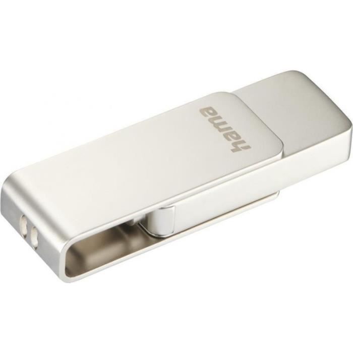 USB-Stick - Hama - Uni-C Rotate Pro - 32 Go - USB-C 3.1 Gen 1 - Couleur ...