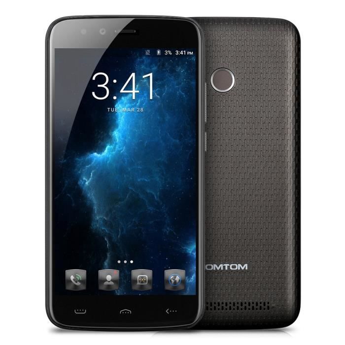 HOMTOM HT50 Android 7.0 5,5 pouces 3Go + 32Go 5500 mAh - Noir ...