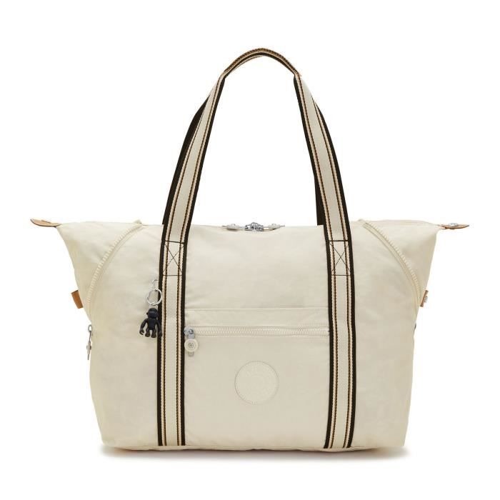 Kipling Eyes Wide Open Art M Travel Tote M Light Sand [220472] - sac de ...