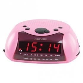 RADIO-REVEIL ROSE cd51134 - Cdiscount TV Son Photo