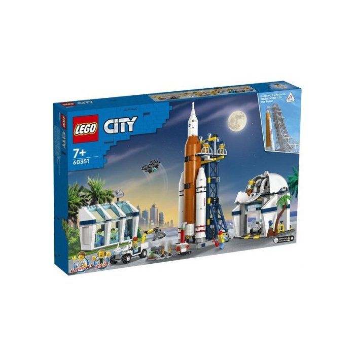 Lego City 60351 La base de lancement de la fusee spatiale - Espace ...