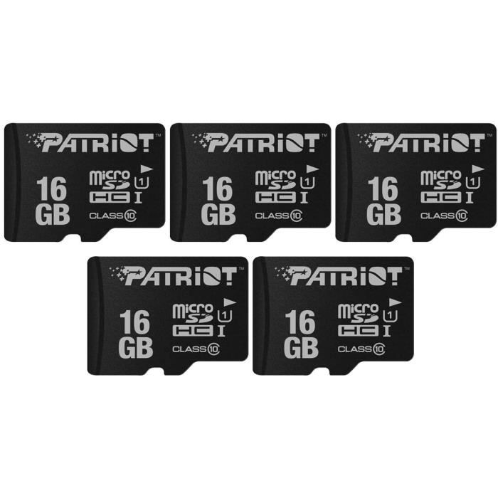 Carte Micro Sd - Limics24 - Memory Mémoire Flash Microsd Lx Serie 16Go ...