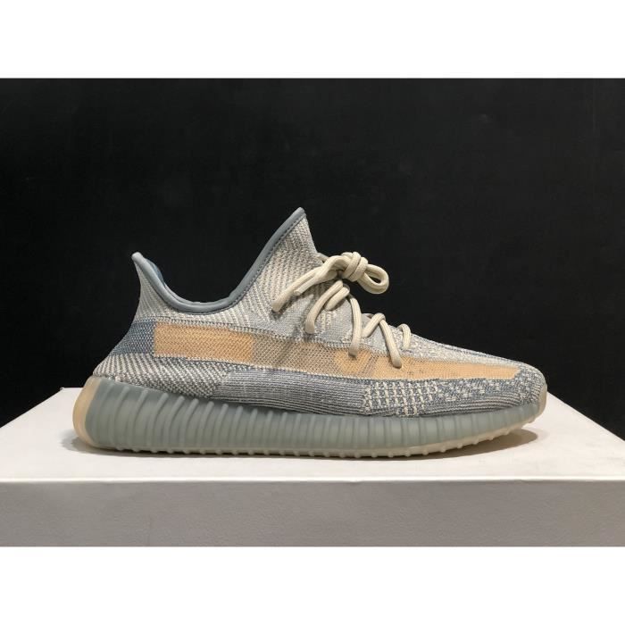 YEEZYY BOOST 350 V2 BASKET ADIDDAS Grey Gum FZ5421 Femme Homme Sy1 ...