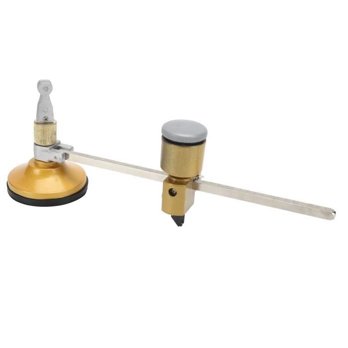 Shipenophy Coupe-Verre Circulaire Compas 400mm Suction pour Verre 2 ...