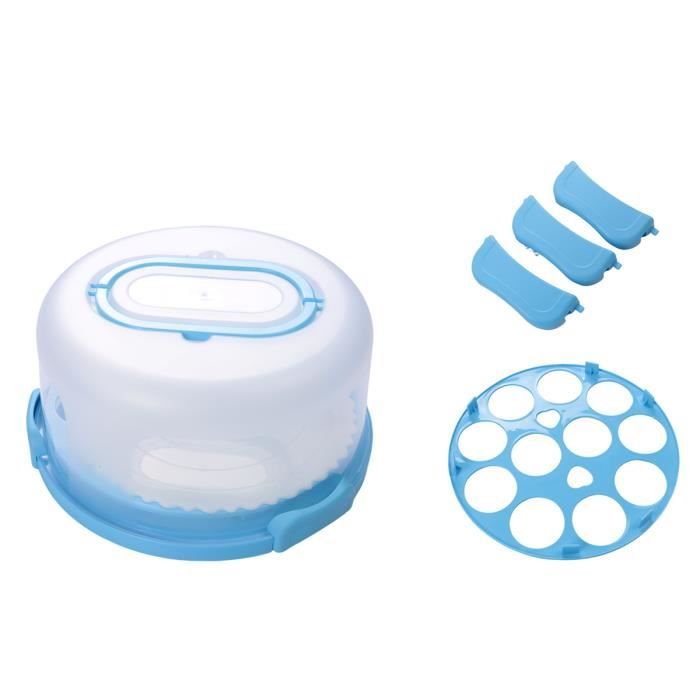 Porte-Gâteau à Gâteau avec Couvercle et PoignéE + Assiette à Gâteau ... Porte-Gâteau à Gâteau avec Couvercle et PoignéE + Assiette à Gâteau ...