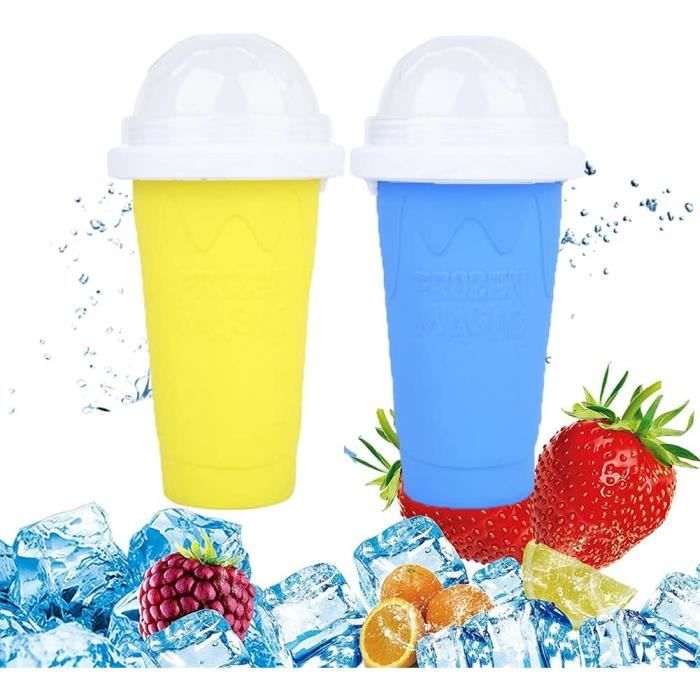 Slushy Maker Cup Cooling Cup Double Layer Slushy Maker Cup Diy Pincez ...